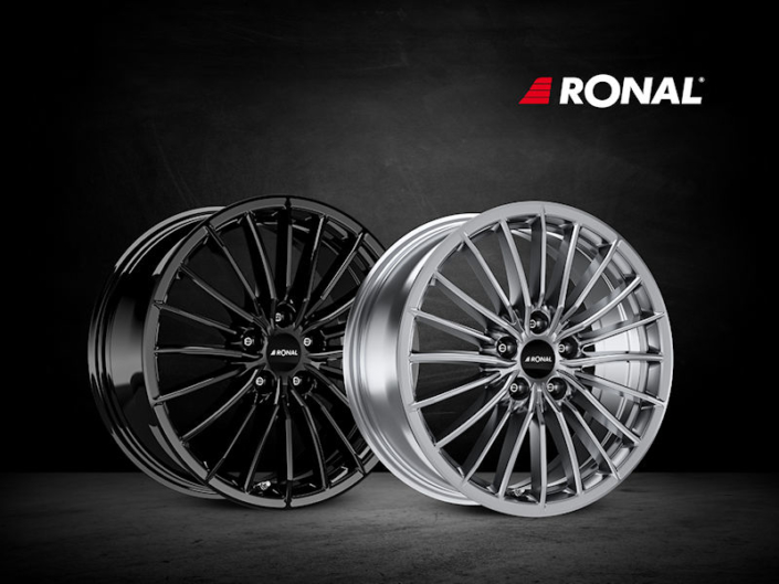 Vielspeichen-Felge RONAL R68 neu im Programm - Reifenpresse.de