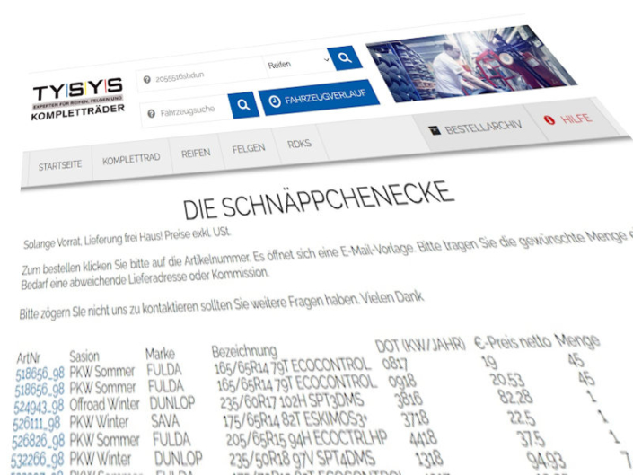 TYSYS erweitert sein Angebot und verspricht 24-Stunden-Lieferung auch ...